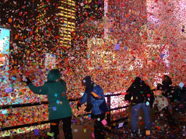 The Confetti Master of Times Square on New Year’s Eve – No Joe Schmo